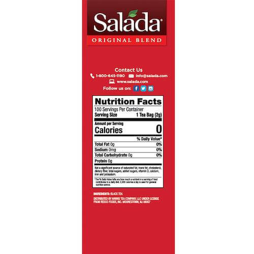 Salada Original Blend Black Tea | 100 Tea Bags